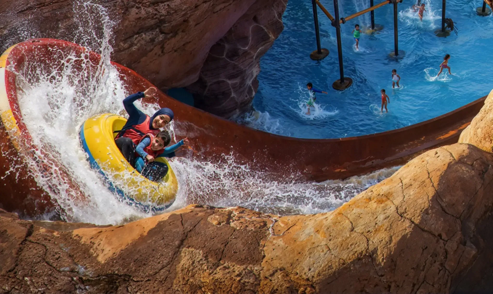 Water Attractions & Water Park Rides in Saudi Arabia | Aquarabia Qiddiya City