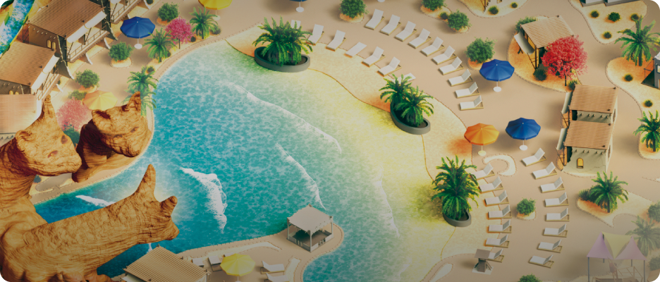 Amwaj Bay - Aquatic Playground & Wave Pool | Aquarabia Qiddiya City
