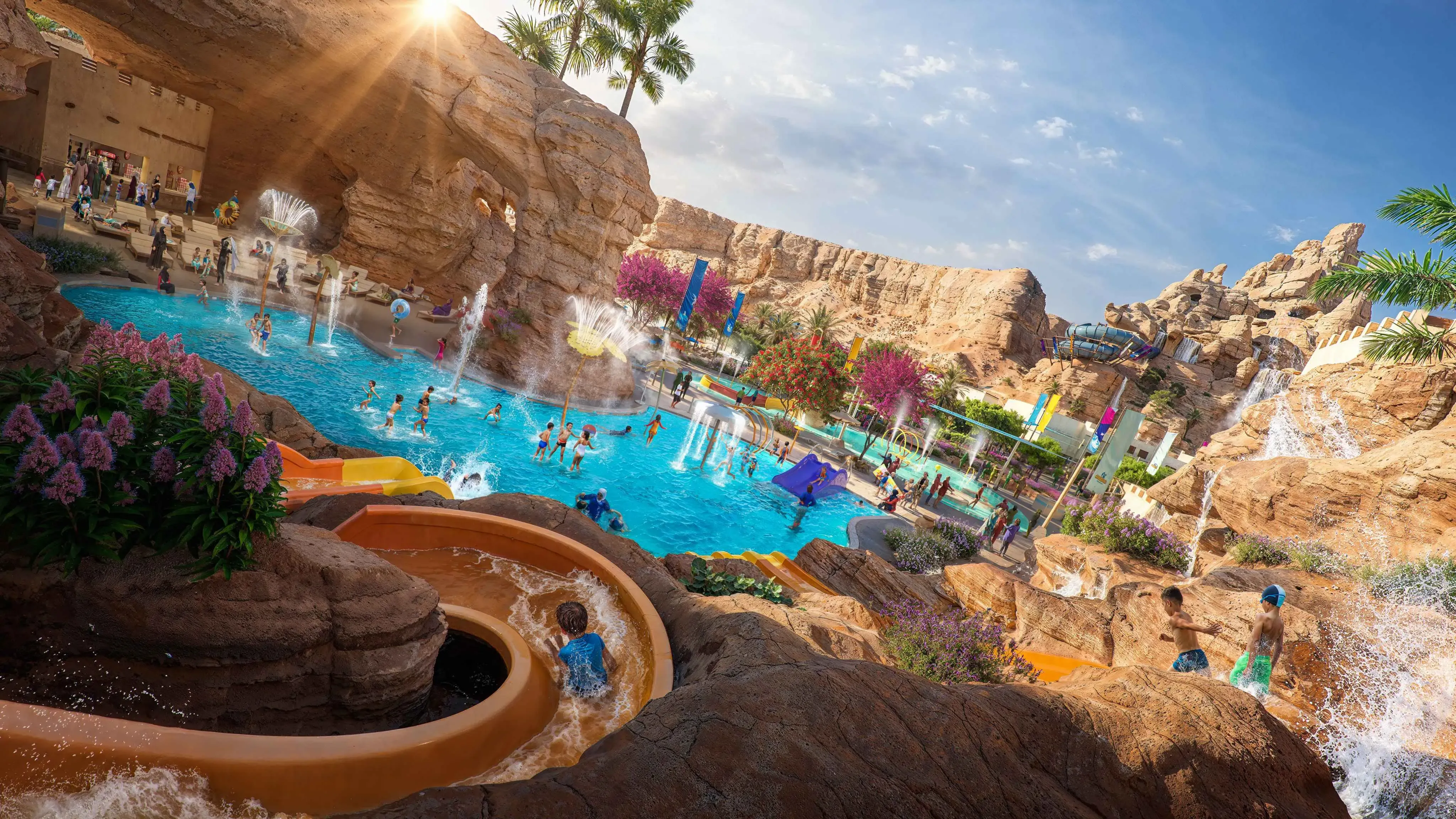 The Den - Family-Friendly & Immersive Water Attraction Zone | Aquarabia ...